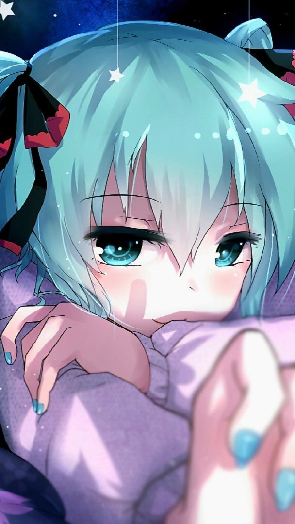 Under the Starry Night Sky with Miku - backiee