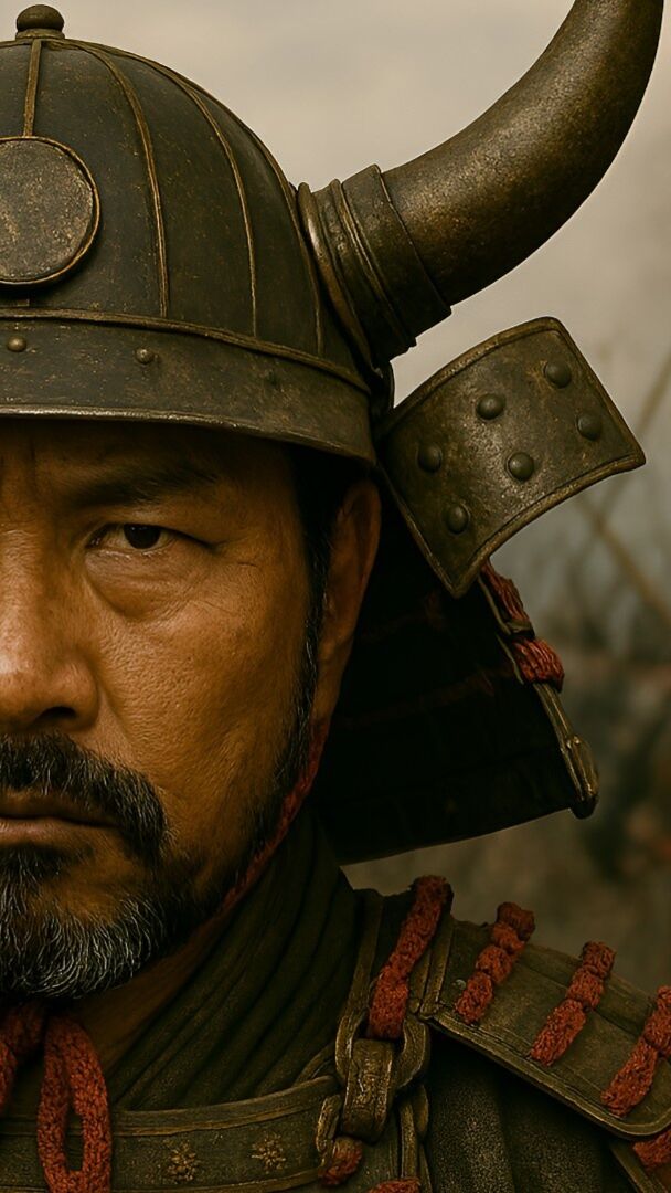 Samurai on a Battlefield - backiee