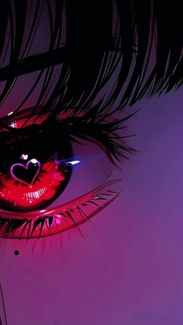 Mesmerizing Gaze Anime Art Wall Decor Backiee