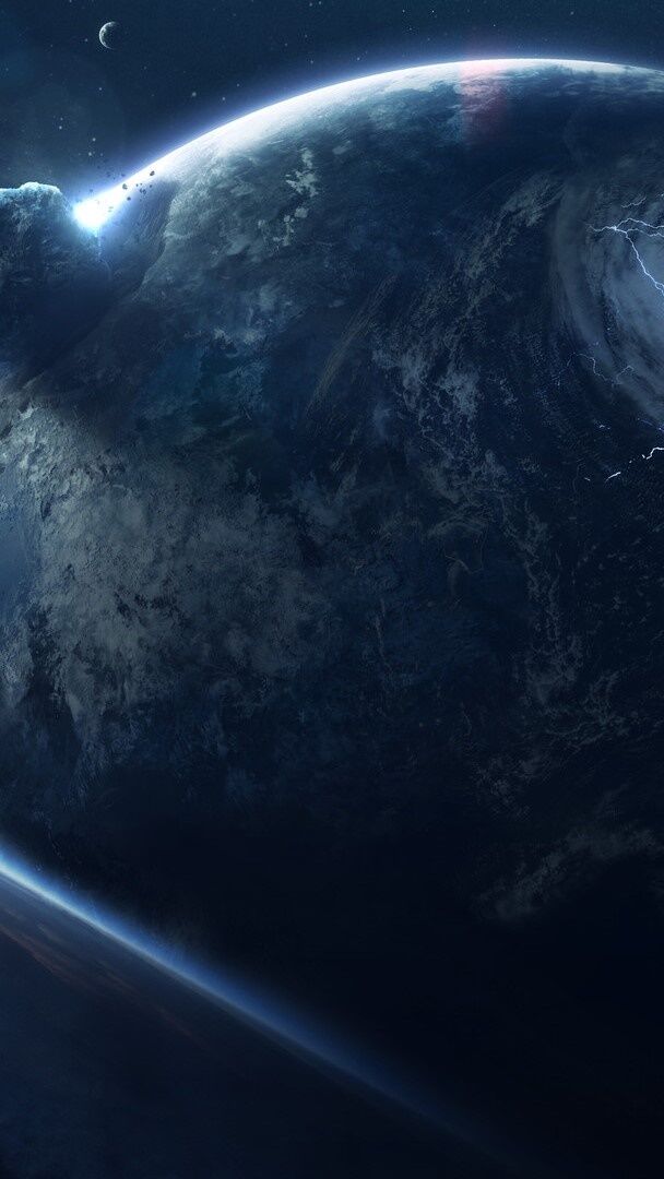 Asteroid Collision in a Mysterious Realm - backiee