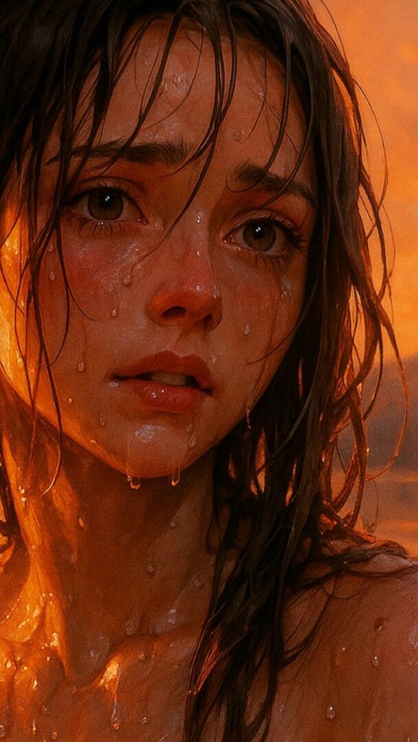 Emotive Digital Portrait Art - backiee