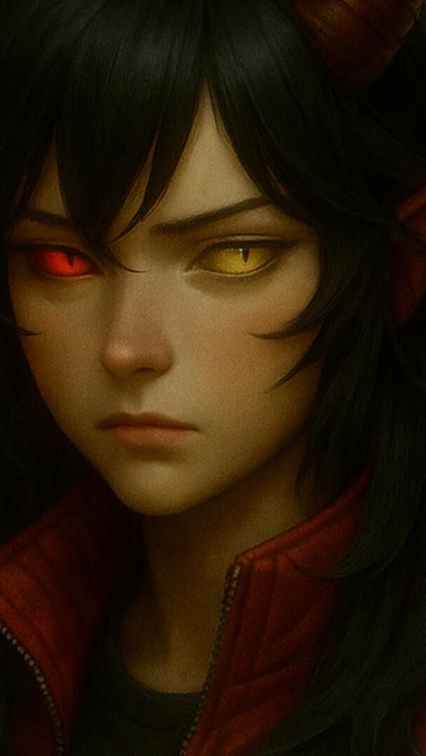 Mystical Forest Guardian with Enigmatic Eyes - backiee