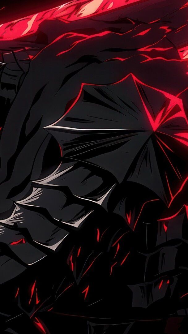 Berserk Guts in Cursed Armor with Crimson Fury - backiee