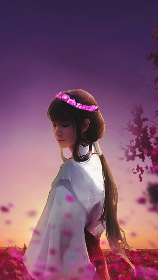 Whispers of Spring Beneath Sakura Skies - backiee