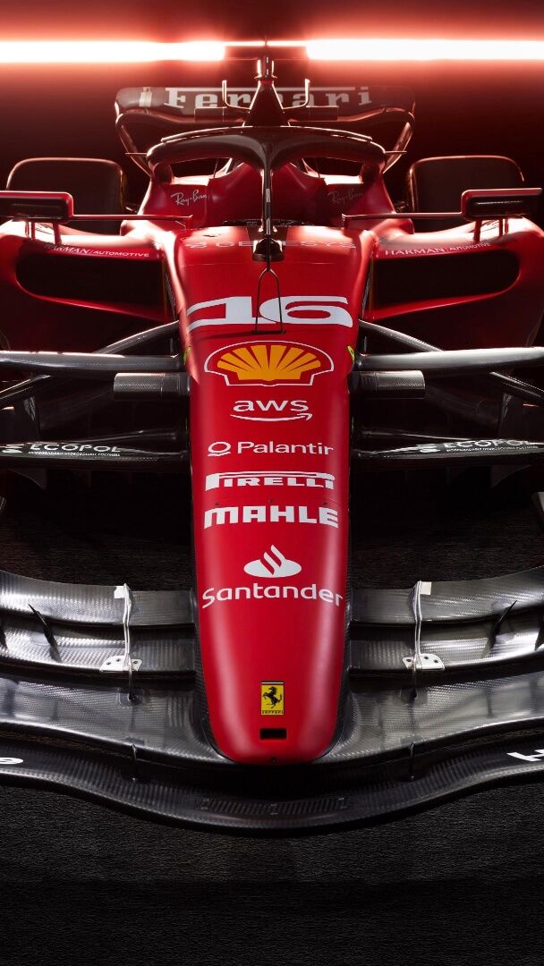 Ferrari Formula One Front View Red Racing Power Wallpaper - backiee