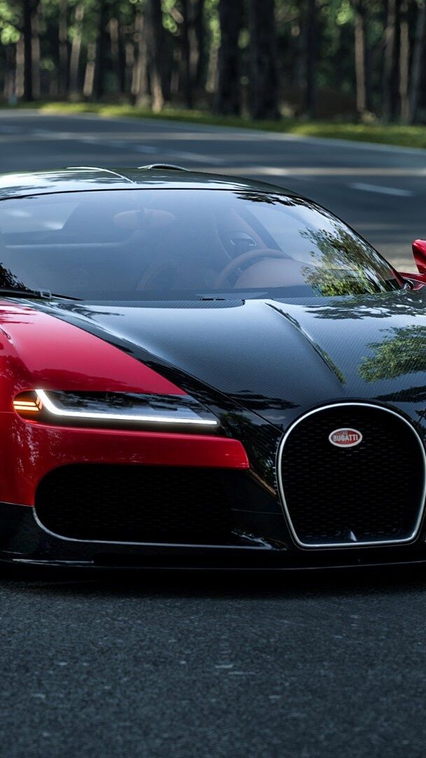 Bugatti Veyron Dreamcar Gliding Through Forest Road in Crisp 4K - backiee